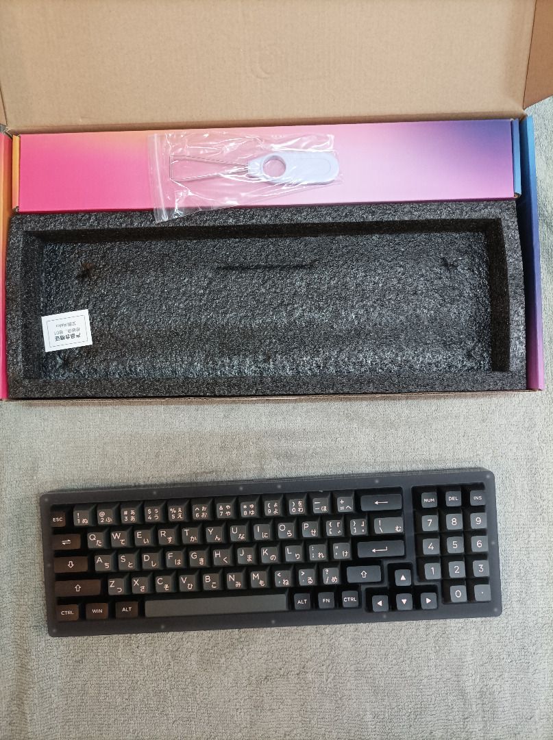 AKKO ACR98 MINI RGB HOT-SWAPPABLE ACRYLIC MECHANICAL KEYBOARD BLACK ...