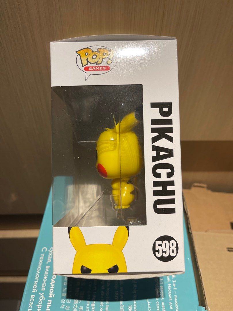 Angry Pikachu Funko Pop, Hobbies & Toys, Toys & Games on Carousell