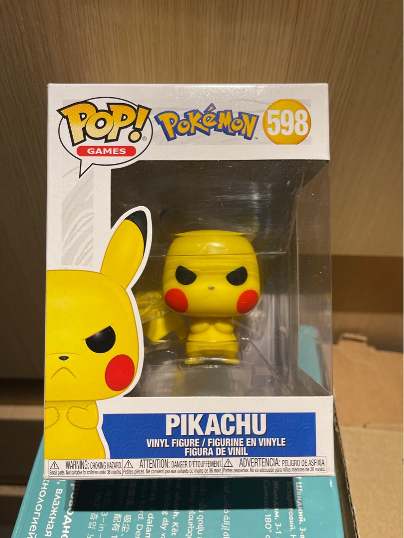 Angry Pikachu Funko Pop, Hobbies & Toys, Toys & Games on Carousell