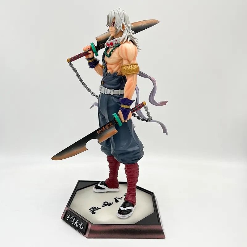 Anime Demon Slayer Uzui Tengen Action Figure 30cm Kimetsu No Yaiba Pvc ...
