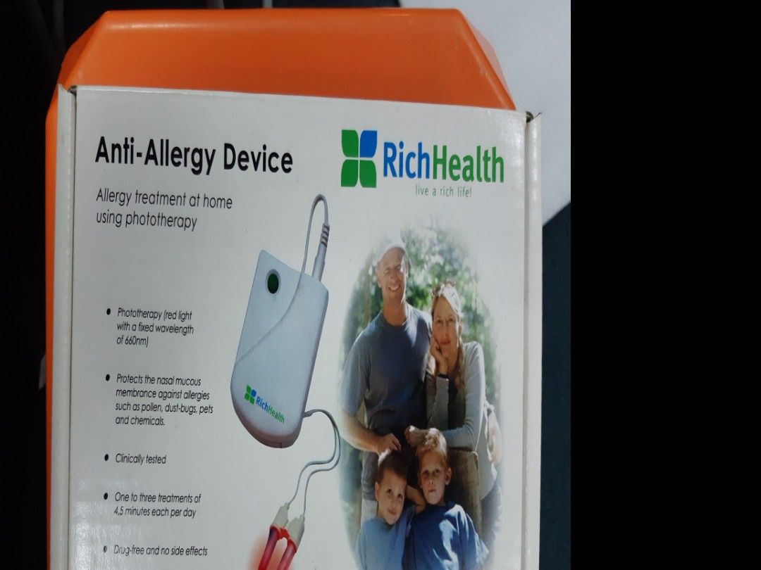 anti-allergy device, Health & Nutrition, Massage Devices on Carousell