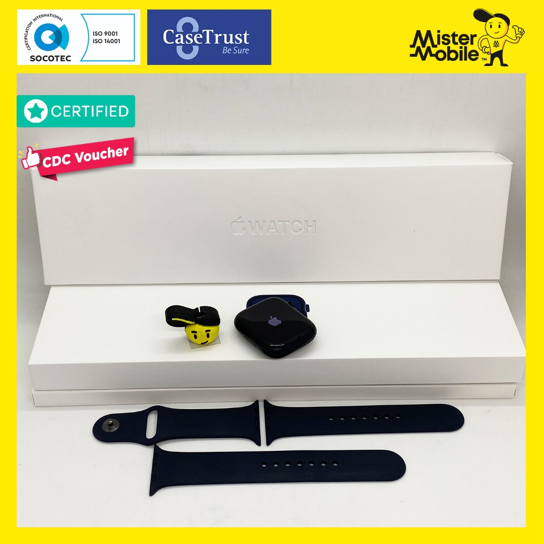 Apple Watch Series 8 45 45MM Cellular only Midnight Aluminium Case ...