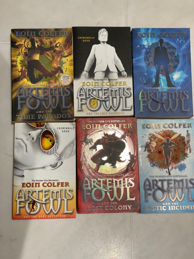 Artemis Fowl books, Hobbies & Toys, Books & Magazines, Fiction & Non ...