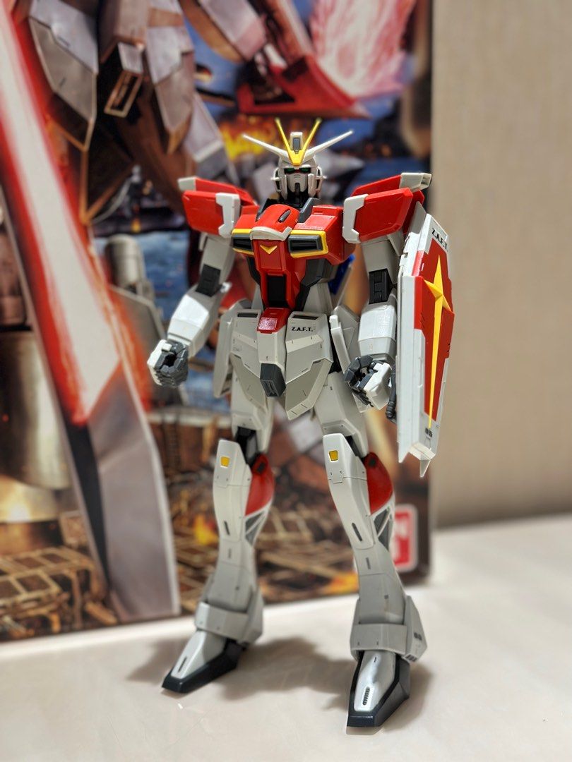 Assembled MG Gunpla Gundam, Hobbies & Toys, Toys & Games on Carousell