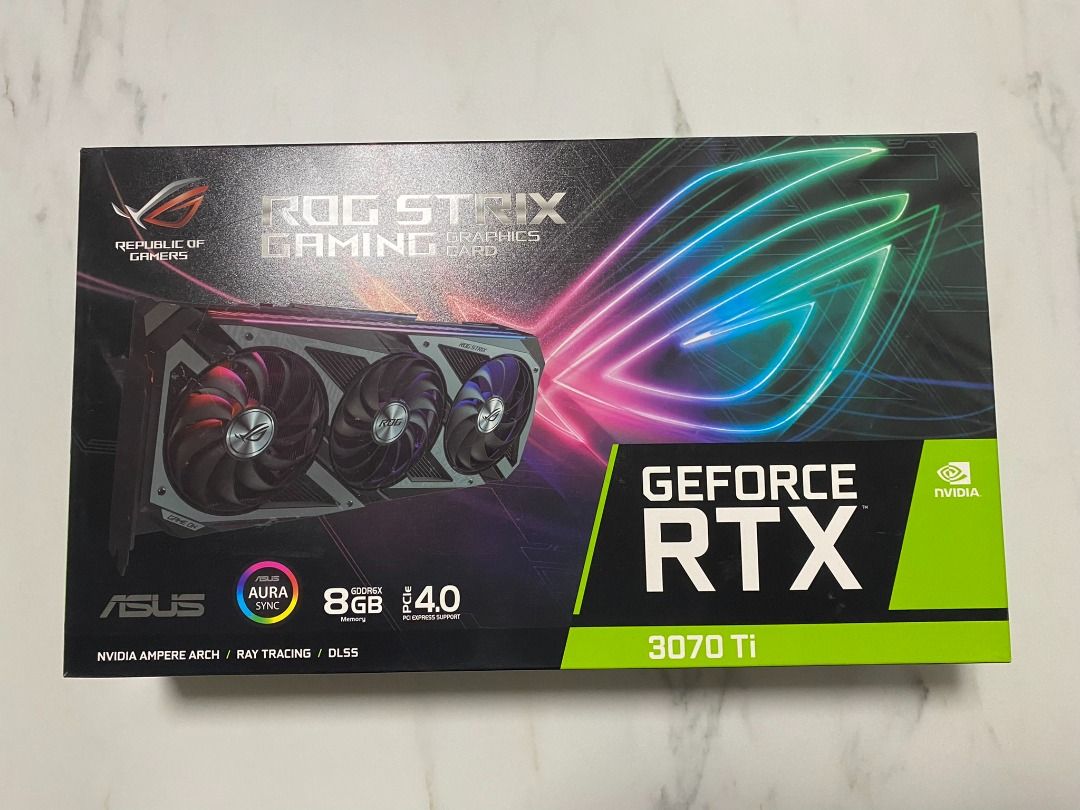 ASUS ROG RTX 3070 TI Strix, Computers & Tech, Parts & Accessories ...