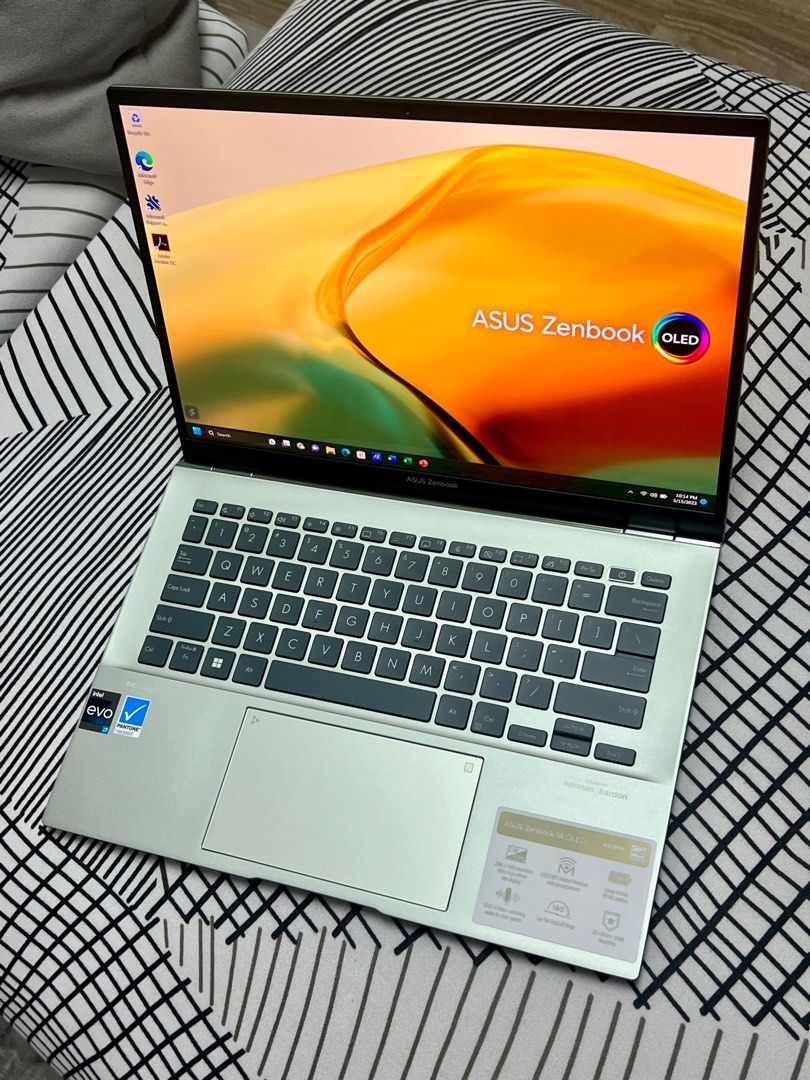 ASUS Zenbook 14 OLED Premium Laptop | i7-2160P | 16GB DDR5 RAM | 512GB ...