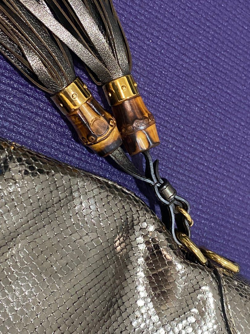 Authentic Gucci Hobo genuine pythons leather, Luxury, Bags & Wallets on Carousell