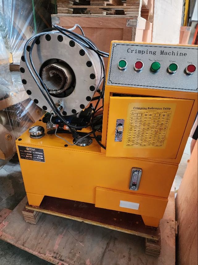 Automatic Hydraulic Hose Crimping Machine, Commercial & Industrial ...