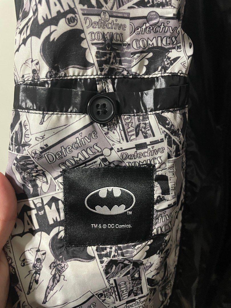 Batman Reversible Bomber Jacket, Men's Fashion, Coats, Jackets and ...