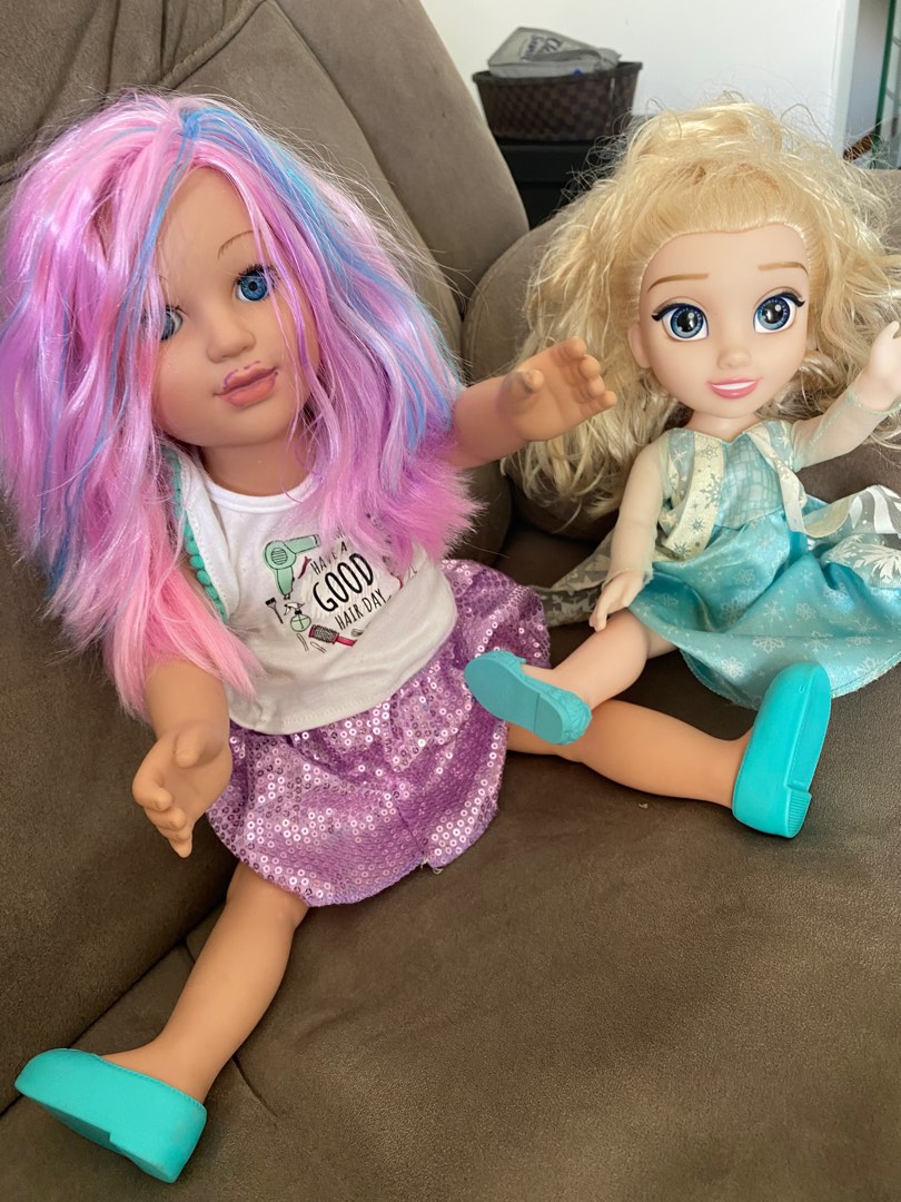 Big dolls, Hobbies & Toys, Toys & Games on Carousell
