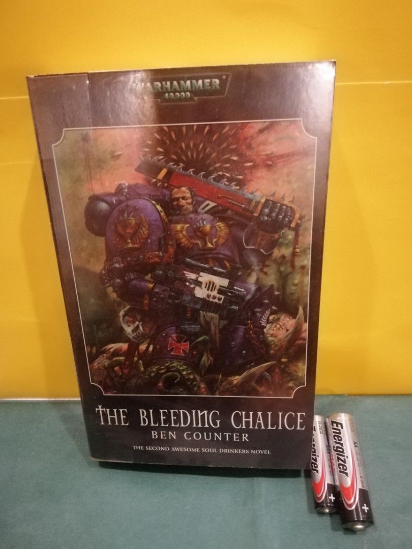 Black Library Warhammer 40k The Bleeding Chalice by Ben Counter (with ...