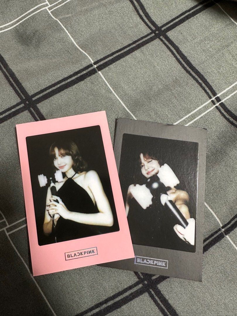Blackpink lightstick V2 + Lisa photo cards , Hobbies & Toys ...