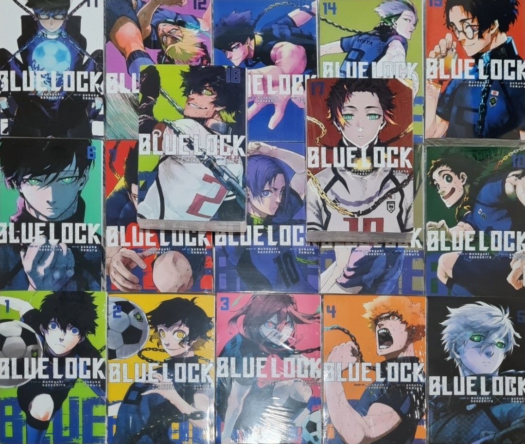 Blue Lock series 1 - 17, Hobbies & Toys, Books & Magazines, Comics ...