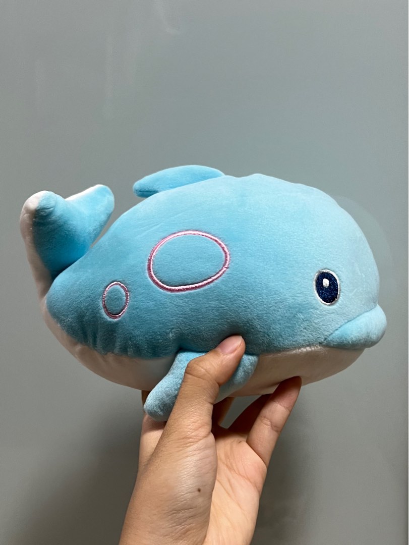 Blue Whale Soft Toy, Hobbies & Toys, Toys & Games on Carousell
