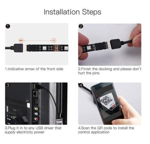 Bluetooth Wireless Smart Phone Control, RGB Strip Light Controller Mini ...