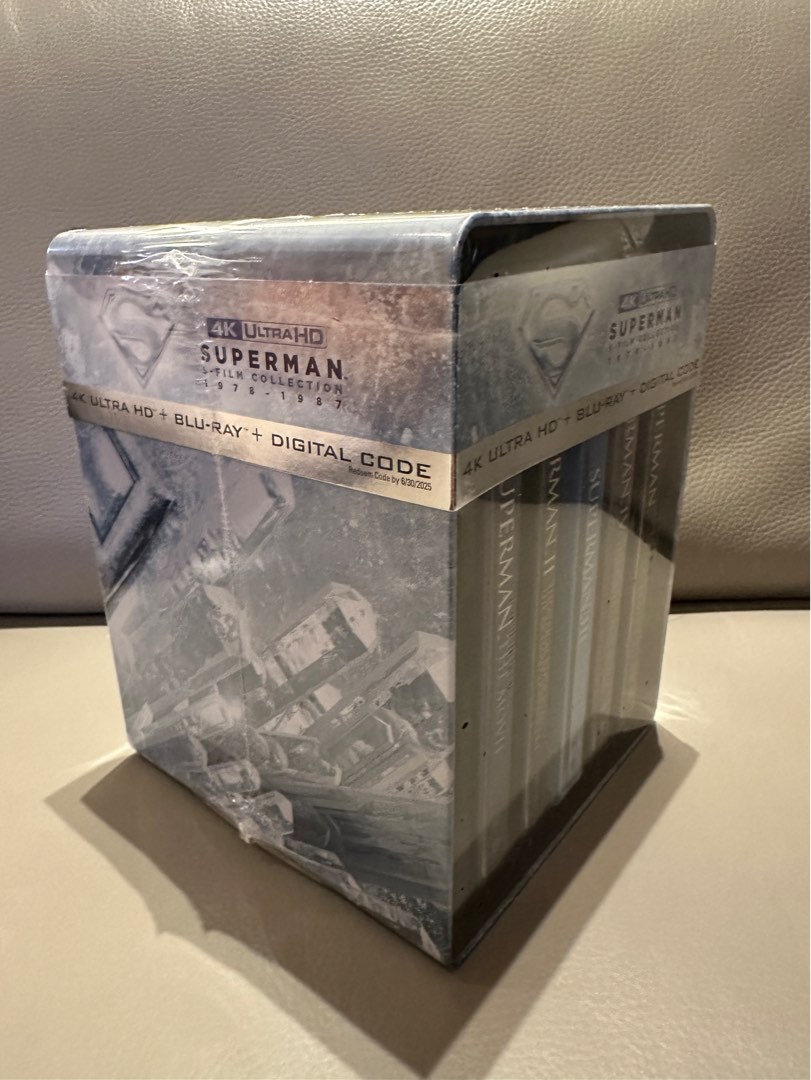 BNIB Sealed Superman 5-Film Collection (Amazon Exclusive) 4K Ultra HD ...