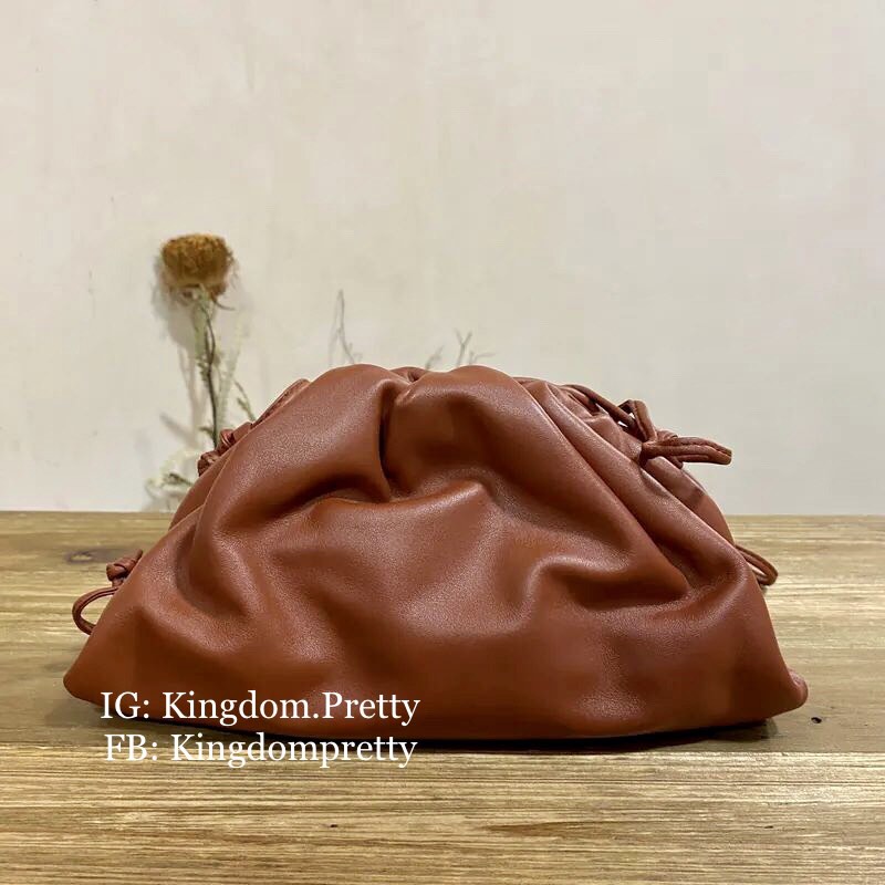 Bottega Veneta BV Mini Cloud Pouch Crossbody Bag in Brown Pre-order ...