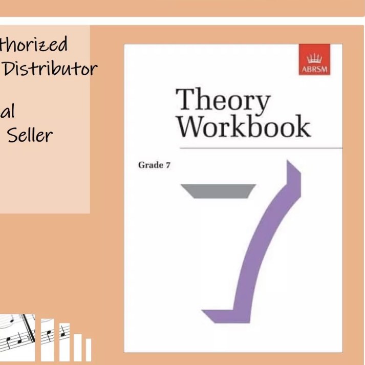 ABRSM Grade 7 Theory Workbook , Hobbies & Toys, Music & Media, Music Scores on Carousell