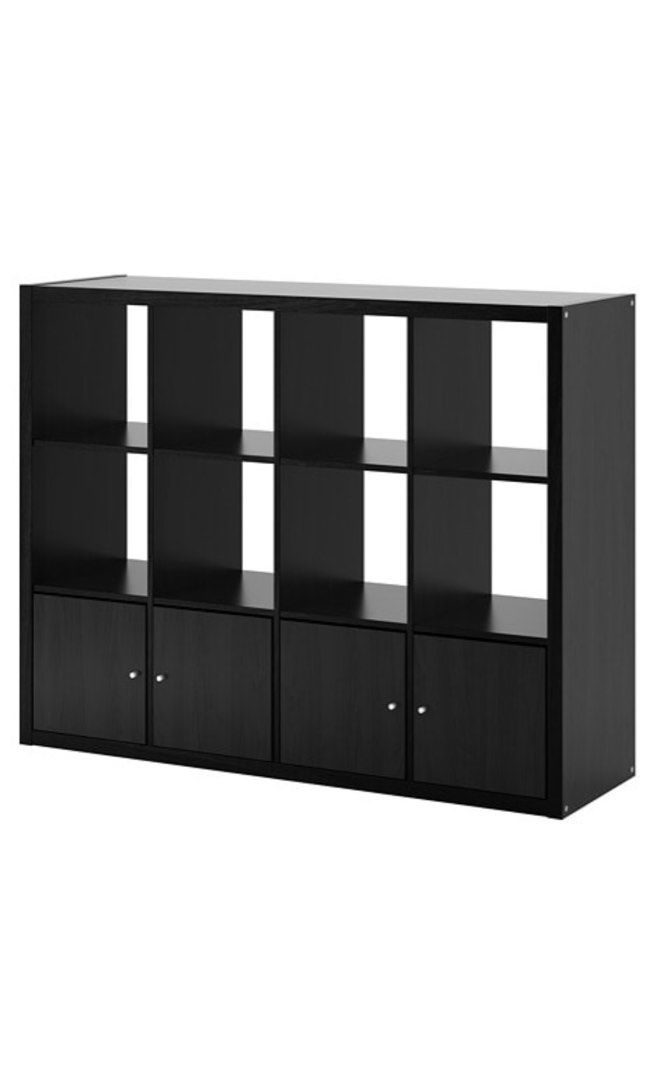Brand new Wine cabinet KALLAX Shelving unit with 4 inserts Malm Brimnes ...