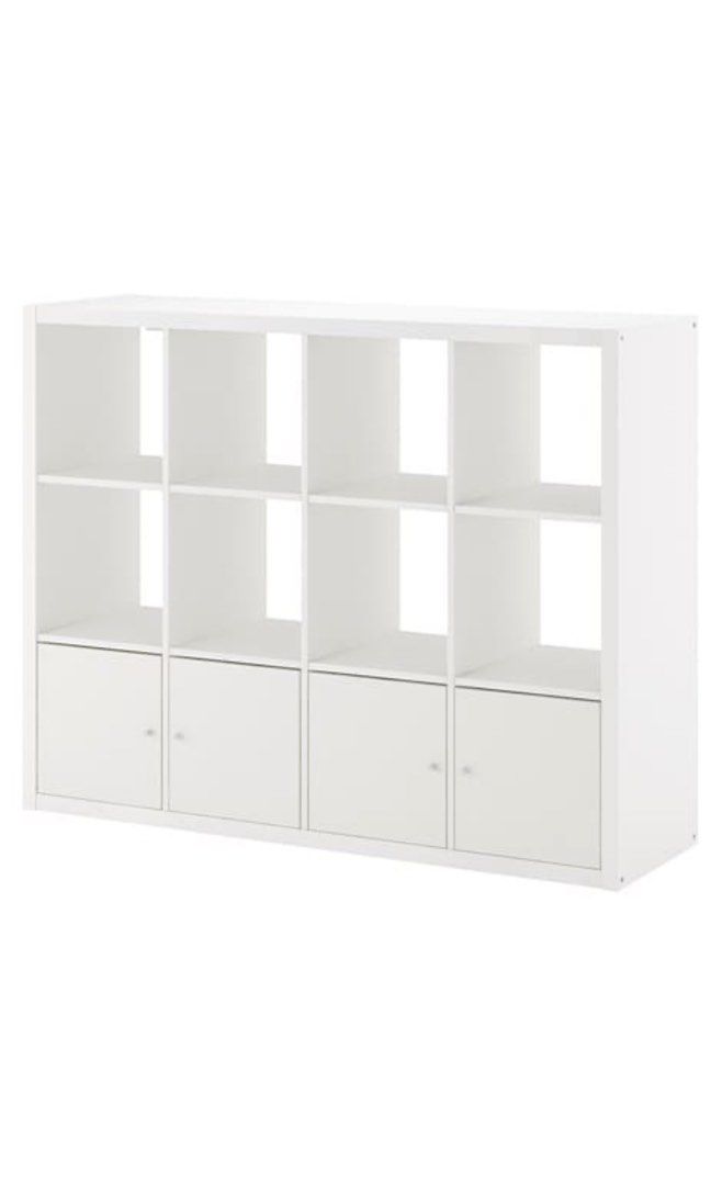 Brand new Wine cabinet KALLAX Shelving unit with 4 inserts Malm Brimnes ...