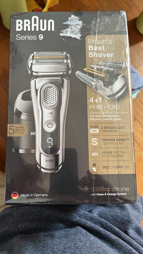 Braun Series 9 Shaver (brand new), Beauty & Personal Care, Men's ...