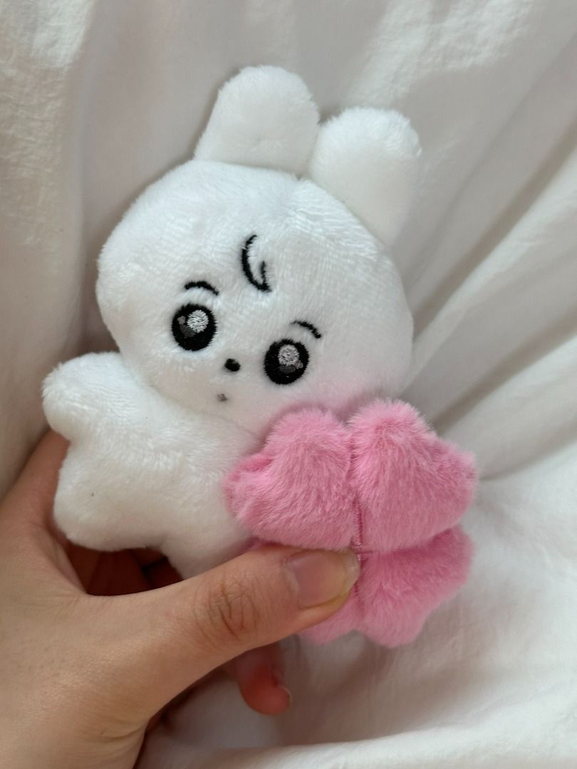 BTS Jungkook JK Jungbunny 10cm Angry White Bunny Rabbit Doll by ...