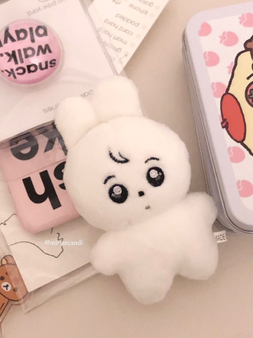 BTS Jungkook JK Jungbunny 10cm Angry White Bunny Rabbit Doll by ...