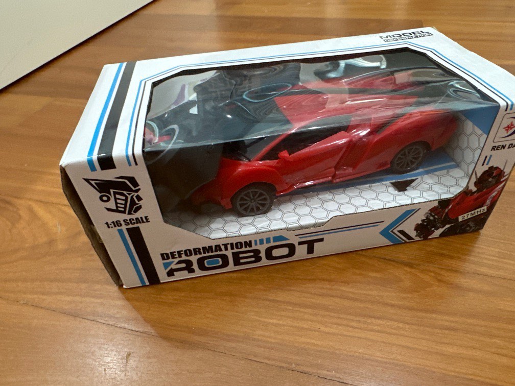 Car transformer Remote Control, Hobbies & Toys, Toys & Games on Carousell