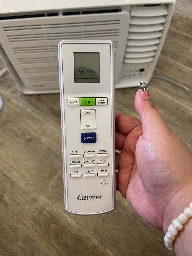 Carrier Window Type Inverter Aircon, TV & Home Appliances, Air ...