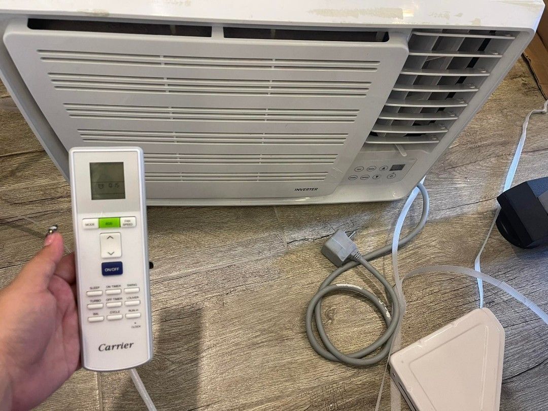 Carrier Window Type Inverter Aircon, TV & Home Appliances, Air ...