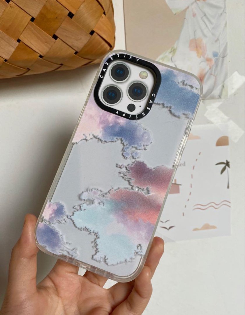 Casetify iPhone 13 pro case Clouds, Mobile Phones & Gadgets, Mobile & Gadget Accessories, Cases ...