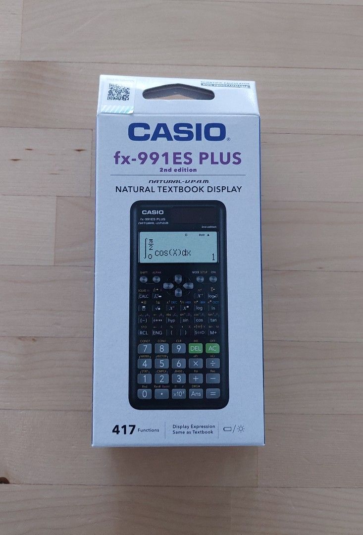 Casio FX-991ES Plus 2nd Edition Scientific Calculator, Computers & Tech, Office & Business ...