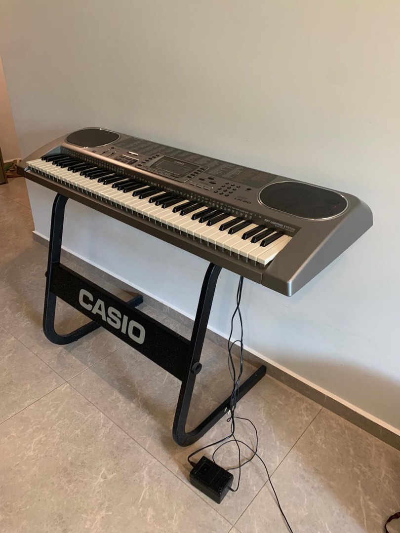 Casio Keyboard LK 80, Hobbies & Toys, Music & Media, Musical ...