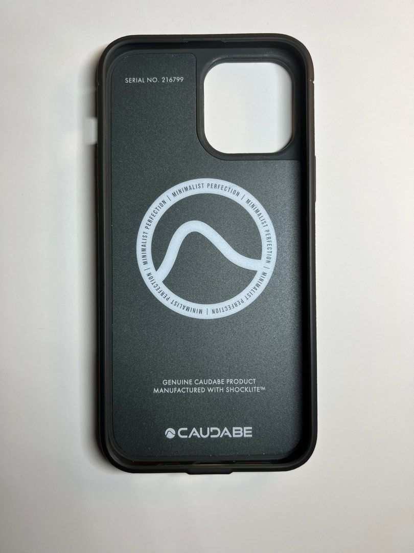 Caudabe Sheath Gray Case For 13 Pro Max on Carousell