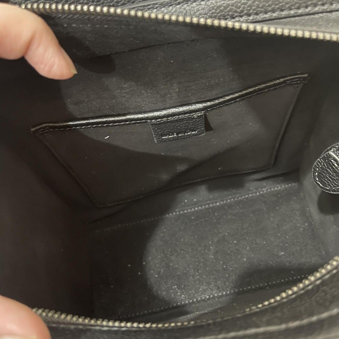 Celine Nano luggage in drummed calfskin leather, Luxury, Bags & Wallets on Carousell