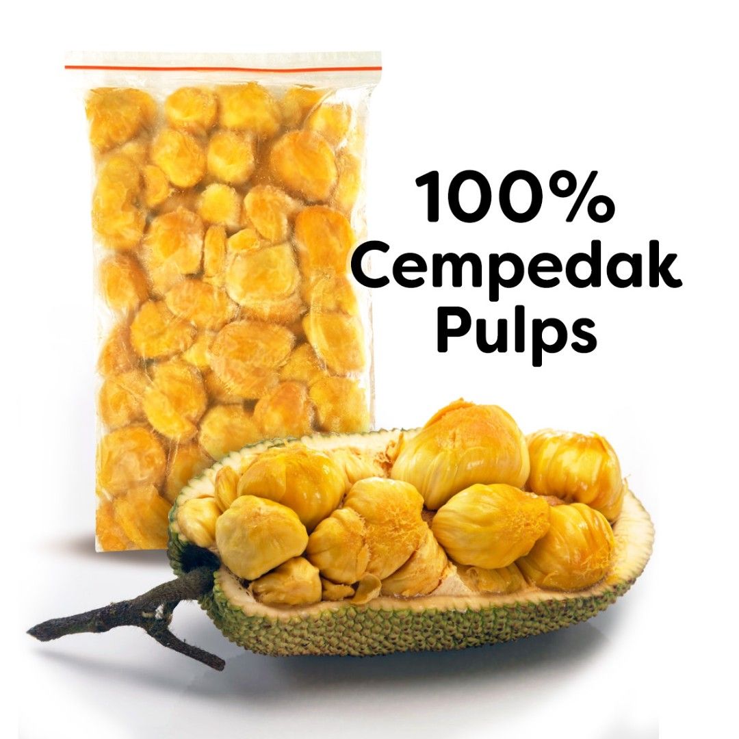 Cempedak / Chempedak pulps 2KG, Food & Drinks, Fresh Produce on Carousell