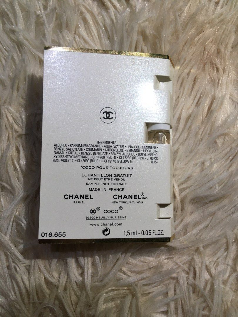 Chanel Coco Mademoiselle Sampler, Beauty & Personal Care, Fragrance ...