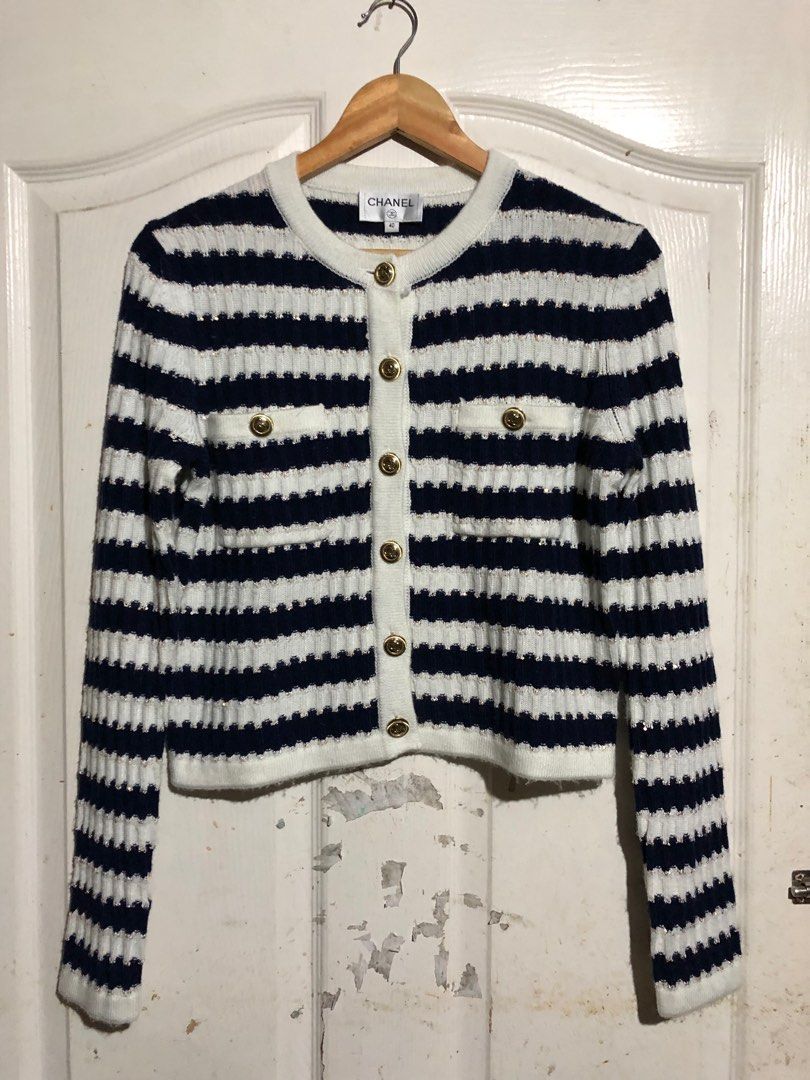 Chanel knitted tweed jacket, Men's Fashion, Coats, Jackets and ...