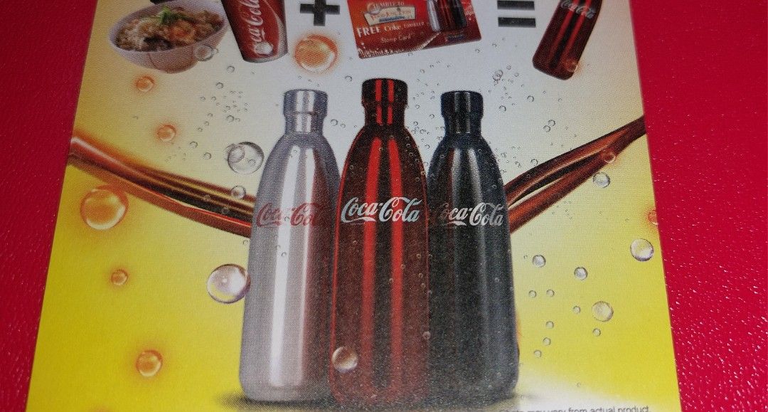 Coca Cola Coke Festival Supermall Food Court Collectible Promo Leaflet ...