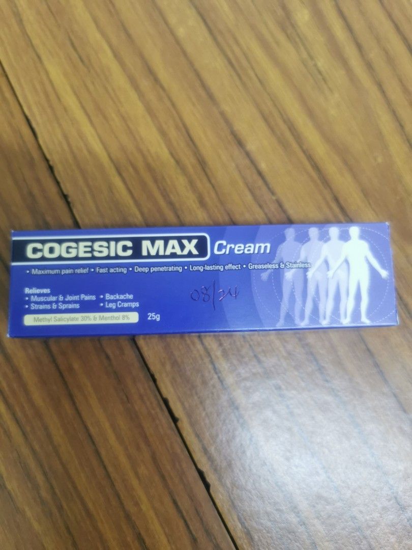 Cogesic max cream for pain relief, Beauty & Personal Care, Foot Care on ...