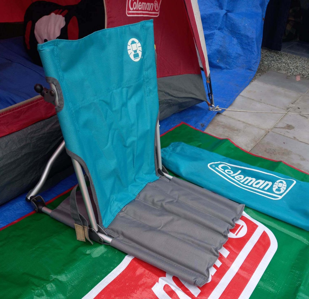 coleman compact ground chair, Sports Equipment, Hiking & Camping on ...