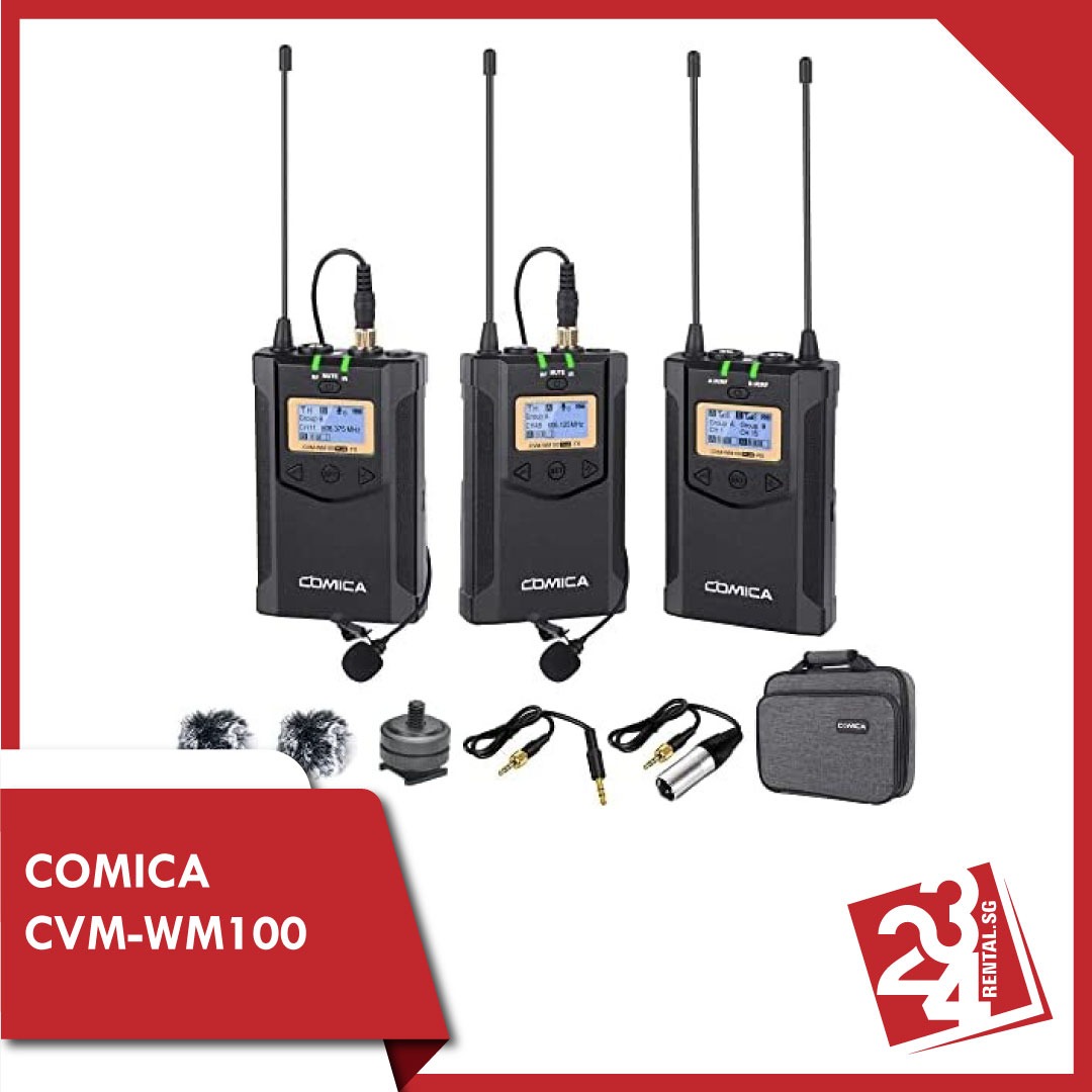 Comica Wireless Lavalier, Audio, Microphones on Carousell