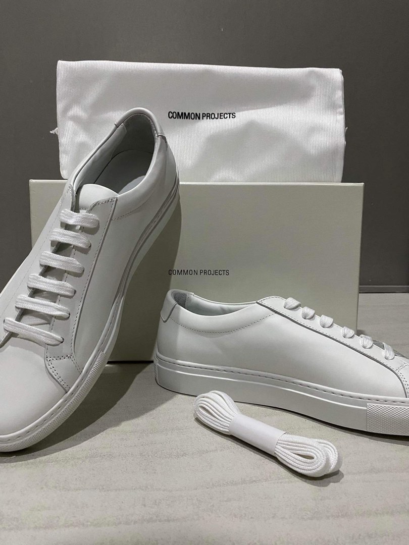 Common Project Achilles Low - White, Men's Fashion, Footwear, Casual ...