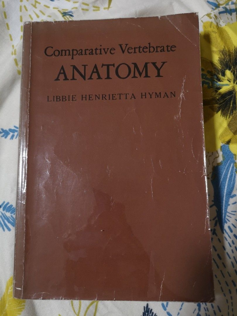 Comparative Vertebrate Anatomy by Libbie Hyman on Carousell Comparative Vertebrate Anatomy by Libbie Hyman on Carousell