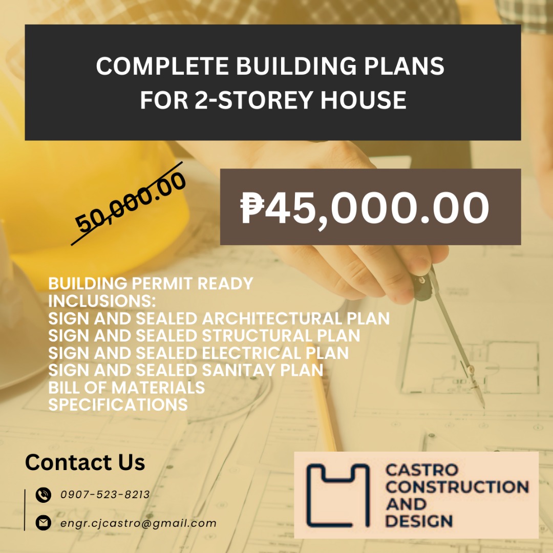 COMPLETE BUILDING PLANS FOR BUILDING PERMIT on Carousell COMPLETE BUILDING PLANS FOR BUILDING PERMIT on Carousell