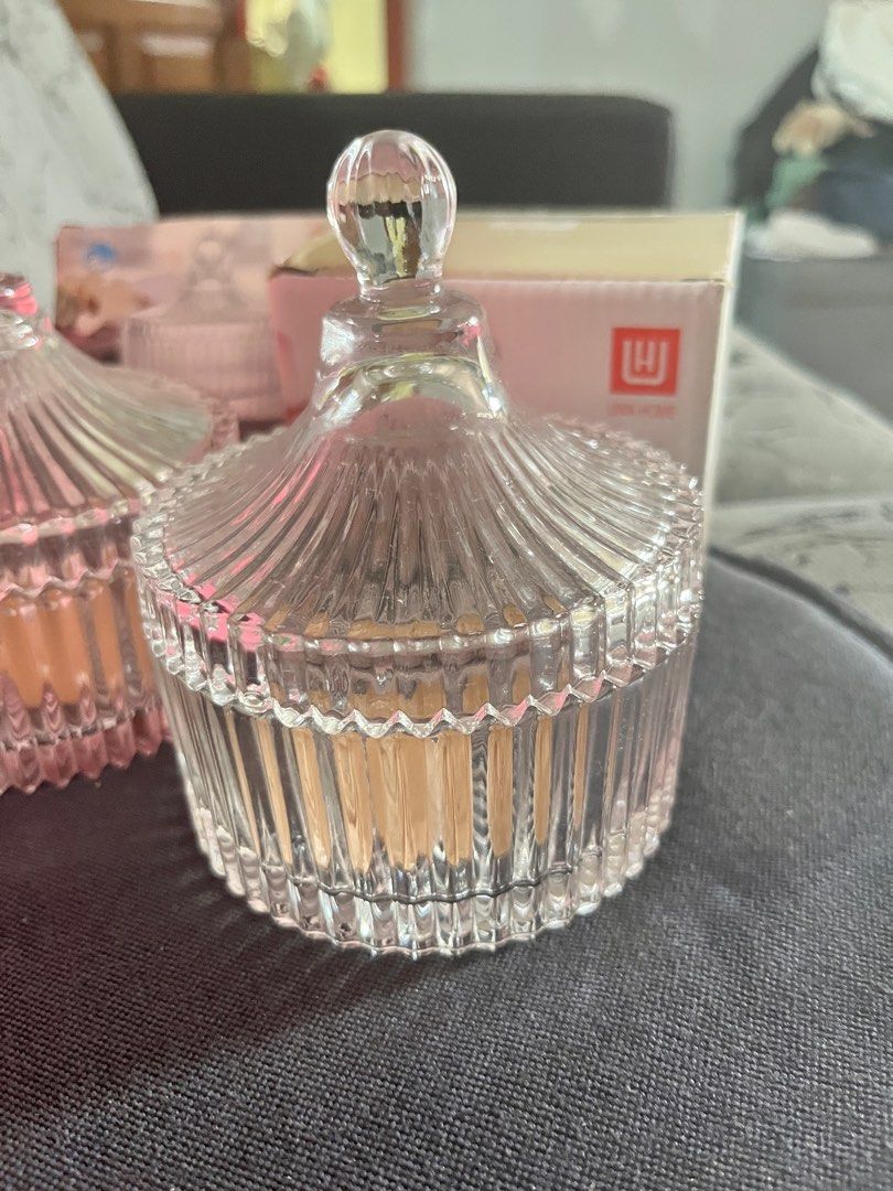 Crystal clear glassware, Furniture & Home Living, Kitchenware ...