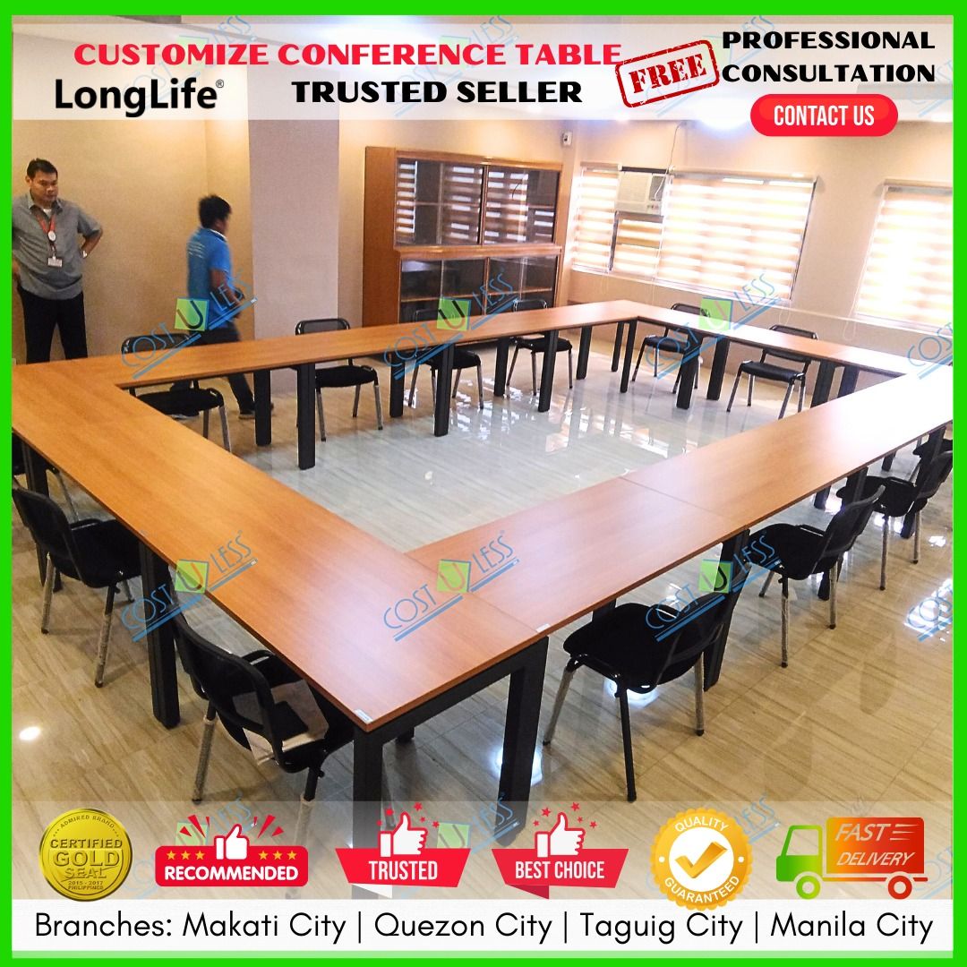 📊🏢 CUSTOMIZED CONFERENCE TABLE 🏢📊 Boardroom Tables, Made to Order ...