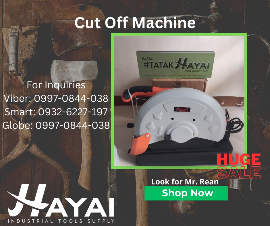 Cut Off Machine, Commercial & Industrial, Industrial Equipment on Carousell