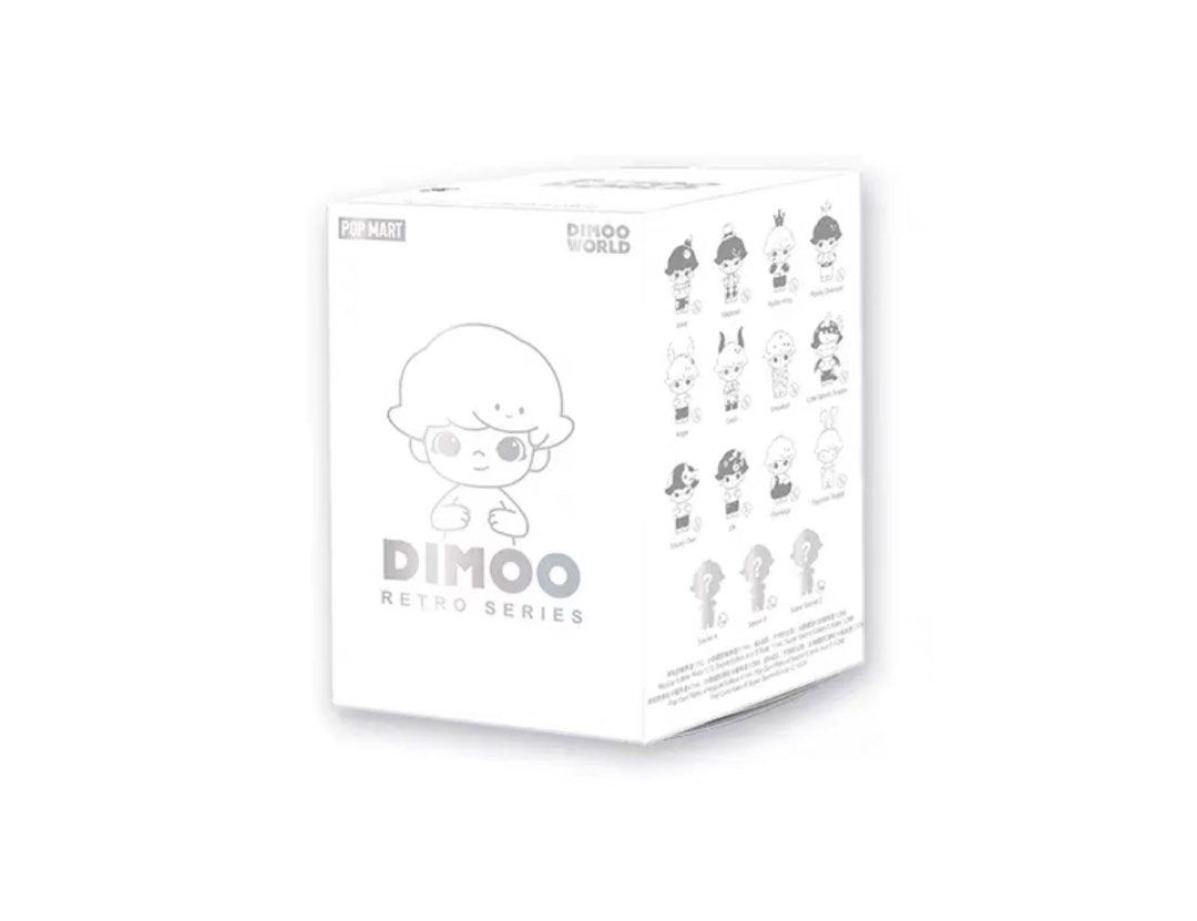 DIMOO RETRO SERIES POPMART / FULL SET / SINGLE BLIND BOX / ABLE TO ...