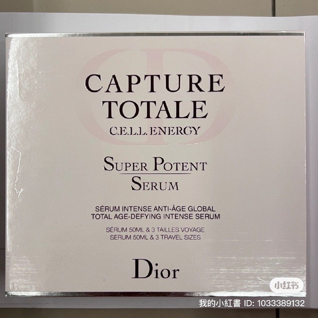 Dior Capture Totale Super Potent Serum 80ml Set, Beauty & Personal Care ...